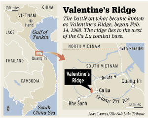 A Vietnam War nightmare: Purple hearts on Valentine's Ridge - The Salt ...