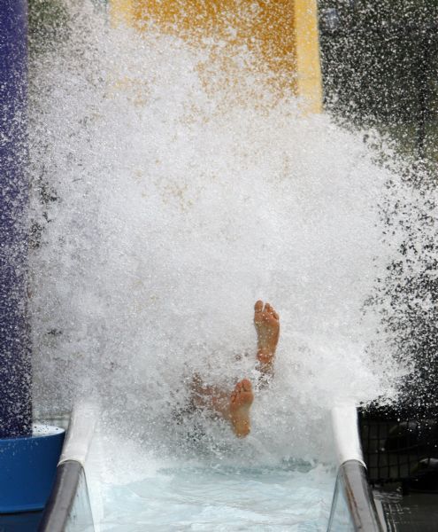 Slip sliding away: Water slides offer a wave of summer thrills - The ...