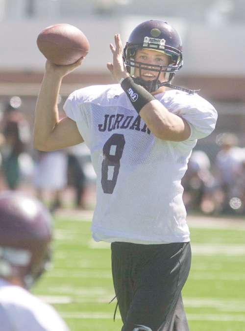Prep football: Jordan's Hill looks poised to carry on QB legacy - The ...