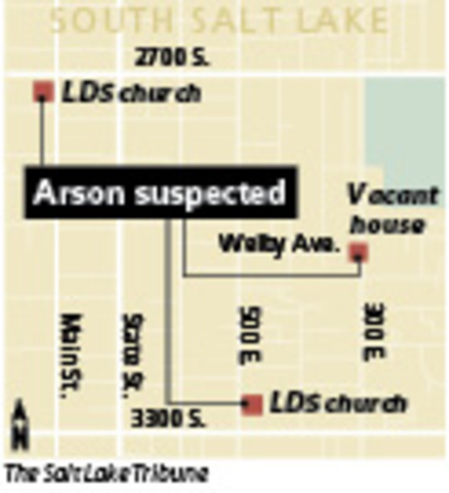 Suspicious fires burn 2 LDS meetinghouses - The Salt Lake Tribune
