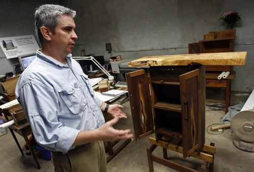 Landscape architect takes design pencil to furniture - The Salt Lake ...