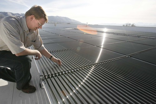 Draper City goes solar - The Salt Lake Tribune