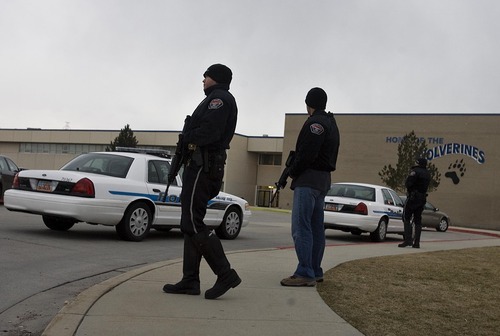 Hunter High evacuated after report of men with gun - The Salt Lake Tribune