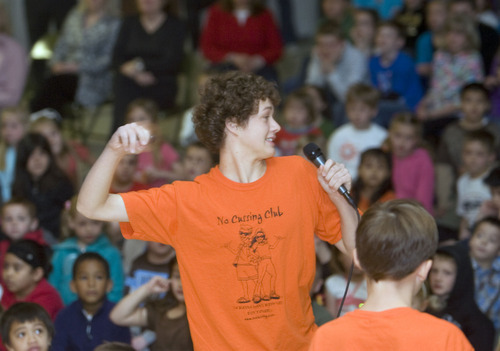 Teen brings no cussing message to Utah schools - The Salt Lake Tribune