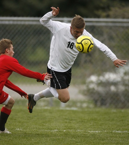 Boys' soccer: Victory gives Bountiful clean shot at region title - The ...