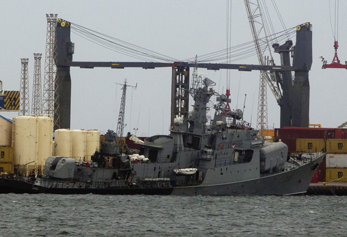 NATO bombs ships in broadest strike on Libyan navy - The Salt Lake Tribune