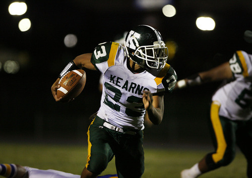 Prep football: James Felila fuels Kearns' 43-7 win over Taylorsville ...