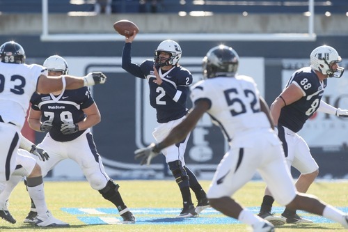 Photos from the first half of the USU Nevada football game. - The Salt ...
