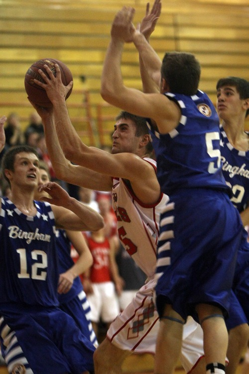 Prep boys' basketball: Bountiful staves off Miners - The Salt Lake Tribune