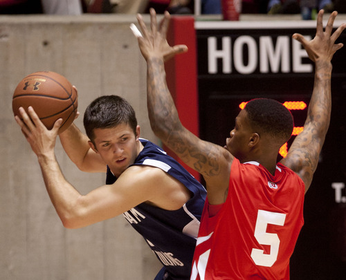 College basketball: BYU grinds out win over slow-down Utah - The Salt ...