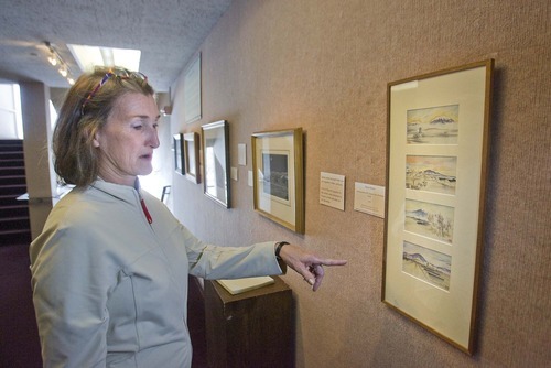 Art from Topaz internment camp at Rio Gallery - The Salt Lake Tribune