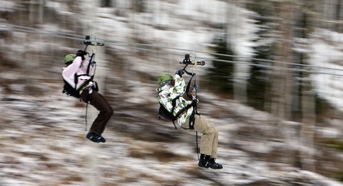 Canyons' zip lines let you fly like an eagle - The Salt Lake Tribune