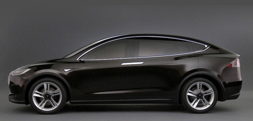 Tesla Motors shows off its future: SUV with 'gull-wing' doors - The ...