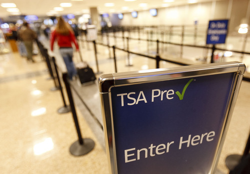Less-fuss screening arrives at Salt Lake Airport - The Salt Lake Tribune