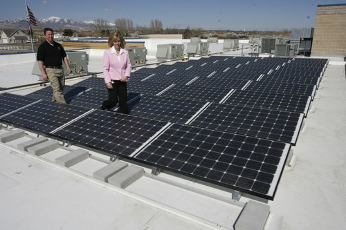 Solar panels power lights, curriculum at Utah schools - The Salt Lake ...
