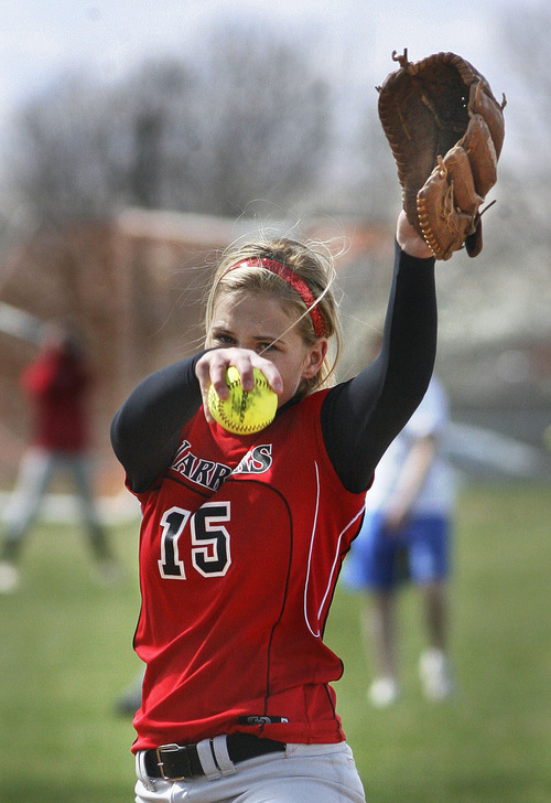 Prep softball: Weber pitcher McKenna Bull's focus is paying off - The ...