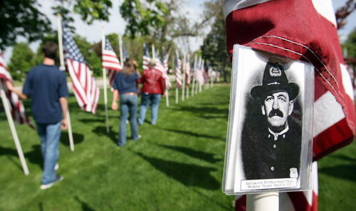 Fallen Ogden Officer Jared Francom's name memorialized - The Salt Lake ...