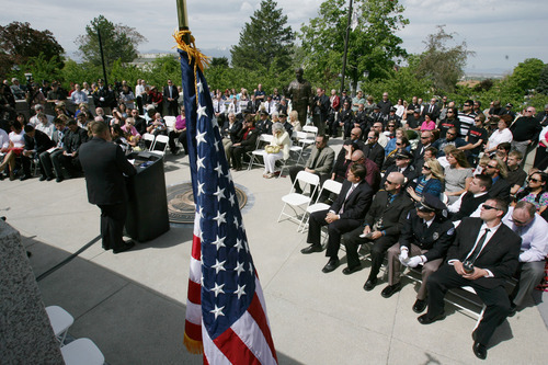 Fallen Ogden Officer Jared Francom's name memorialized - The Salt Lake ...