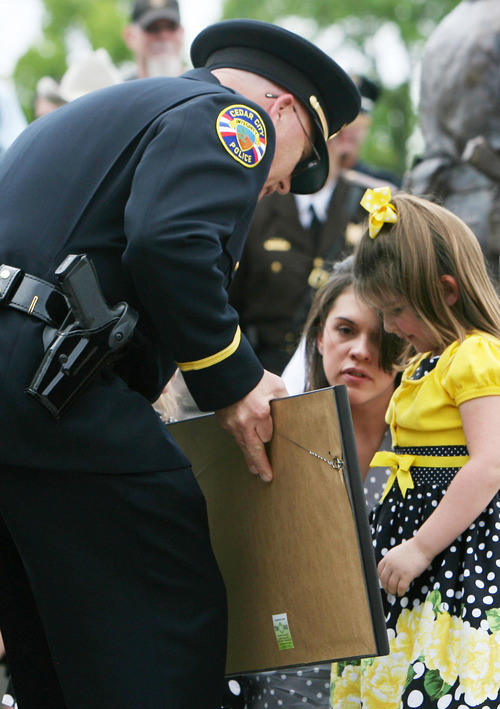 Fallen Ogden Officer Jared Francom's name memorialized - The Salt Lake ...