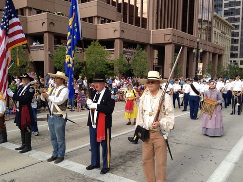 From an ice cream float to a volcano, Days of '47 parade a hit - The ...