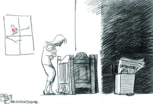 Bagley Cartoon: Unthinkable - The Salt Lake Tribune