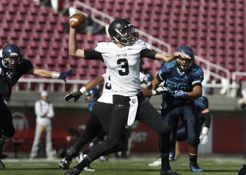 Prep football: Pine View's Kody Wilstead hopes to finish with title ...