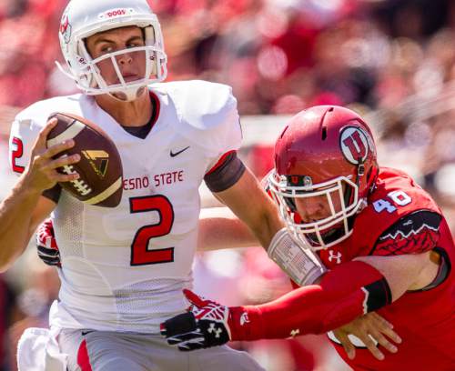 Utah football: Hunter Dimick a rising star for the Utes - The Salt Lake ...