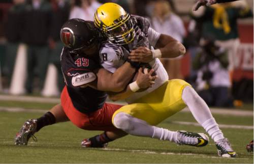 Utah football: Hunter Dimick a rising star for the Utes - The Salt Lake ...