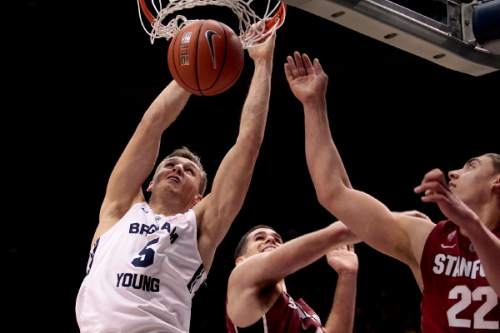 BYU basketball: Cougars hold off Stanford, 79-77 - The Salt Lake Tribune