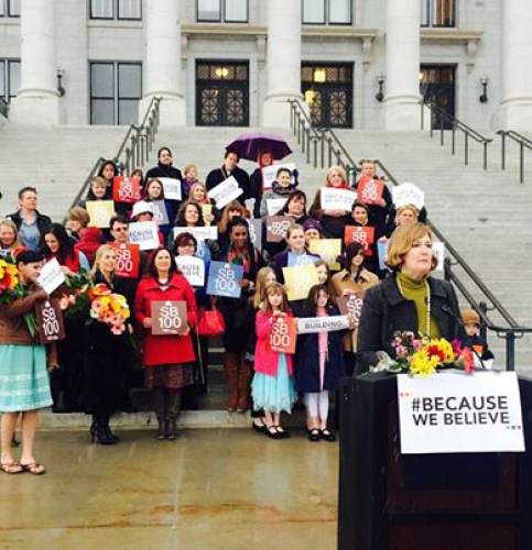 Mormons Building Bridges brings to Capitol flowers, message: Pass LGBT ...