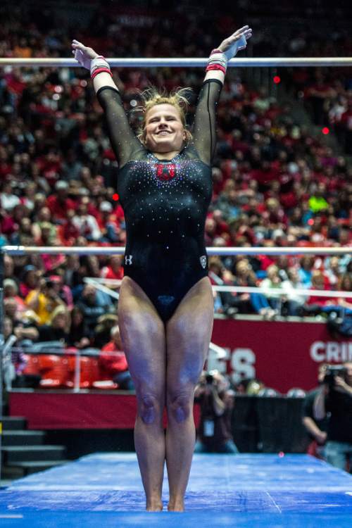 Utah gymnastics: Utes in good position to defend Pac-12 title - The ...