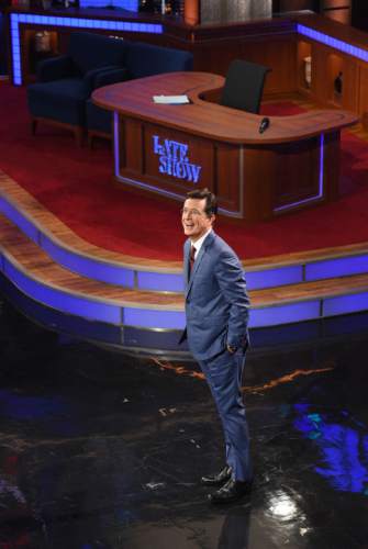 TV review: Stephen Colbert returns in triumph to late-night TV - The ...