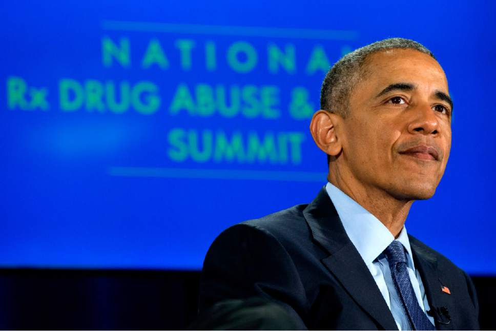 Obama addresses U.S. opioid addiction - The Salt Lake Tribune