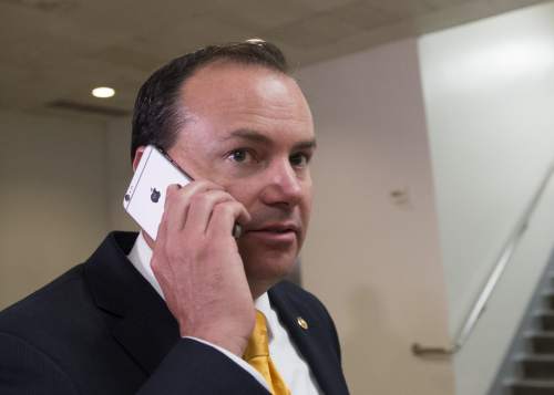 Utah's Mike Lee makes bid for Senate leadership - The Salt Lake Tribune