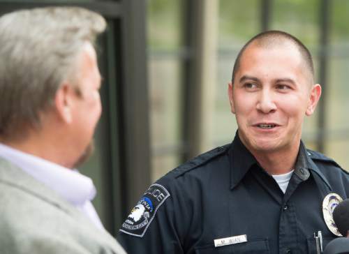 A Utah police officer thought a man died; on Friday, the man thanked ...