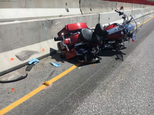 Utah motorcycle crash victim in extremely critical condition - The Salt ...