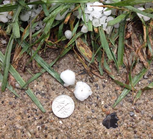 Golf-ball size hail, flooding hit parts of Salt Lake County - The Salt ...