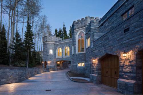 New slopeside 'modern-day castle' heads toward auction in Park City ...