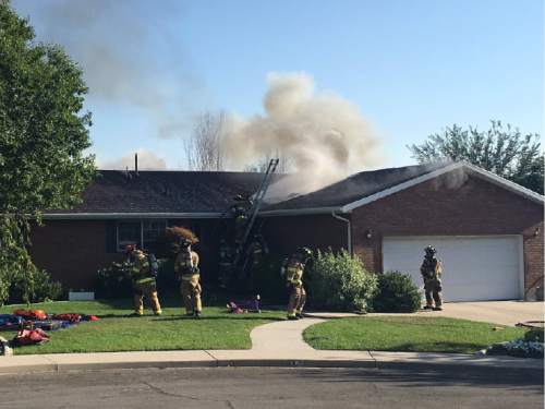 Grill fire destroys Orem home - The Salt Lake Tribune