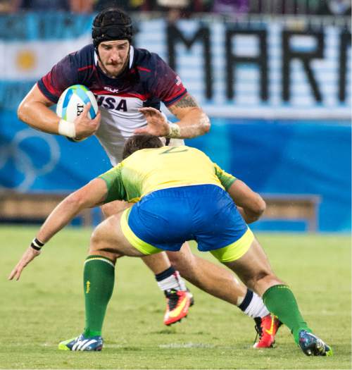 Olympics: Provo's Unufe and U.S. rugby sevens fall to Fiji, face Spain ...