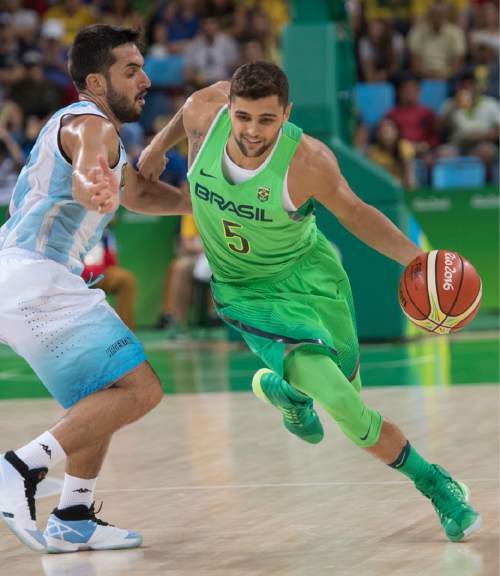 Olympics: Jazz's Raul Neto misses big shot, Brazil falls to Argentina ...