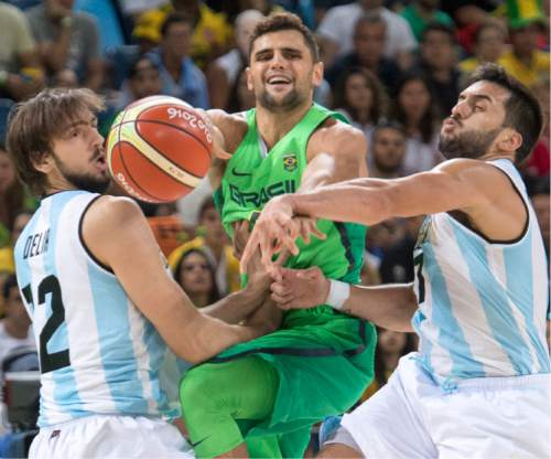 Olympics: Jazz's Raul Neto misses big shot, Brazil falls to Argentina ...