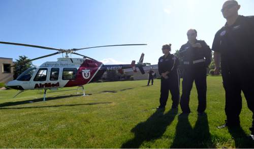 Al Hartmann photoAirMed helicopter team hosts an event with UHP to ...