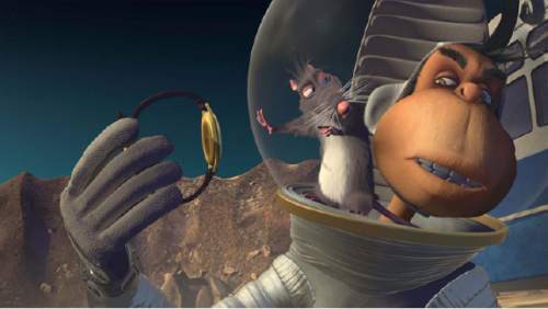 Movie review: The moon isn't far enough to send awful 'Space Dogs ...