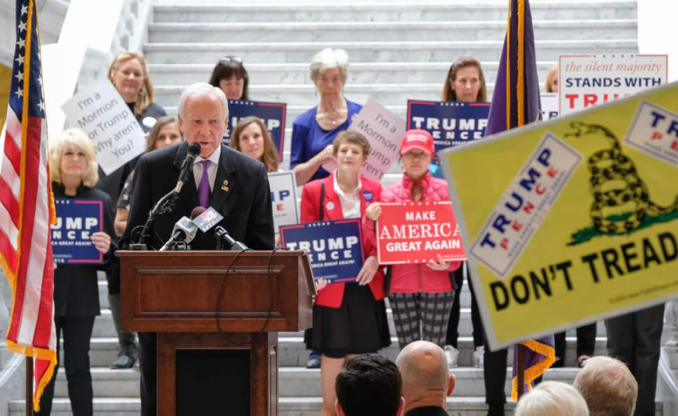 Utah Trump backers show support, Dems try to get out the vote - The ...