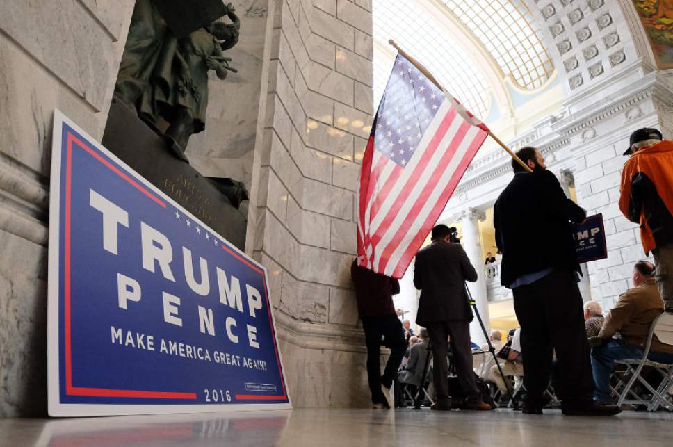 Utah Trump backers show support, Dems try to get out the vote - The ...