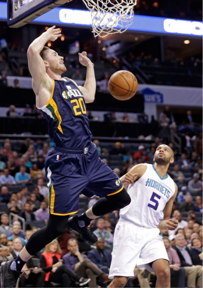 Jazz notes: When Gordon Hayward dunks, fans cheer and he grimaces - The ...