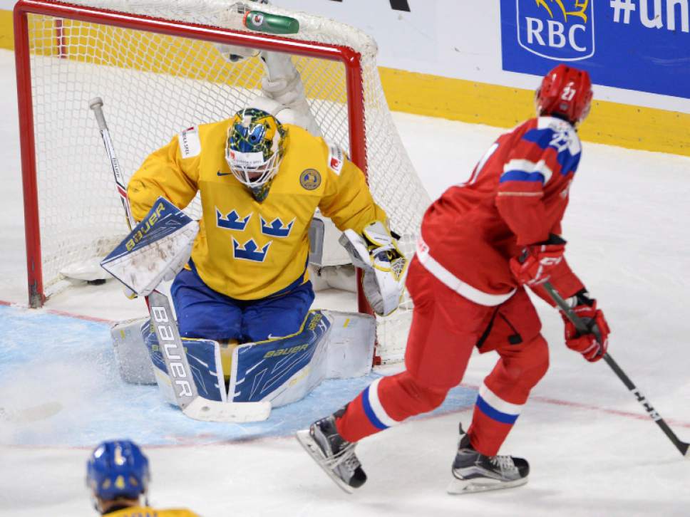 Hockey: Denis Guryanov lifts Russia past Sweden to net world cup junior ...