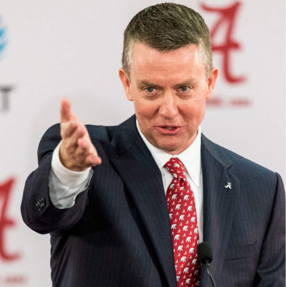 College football: New Alabama AD Greg Byrne takes over flourishing ...