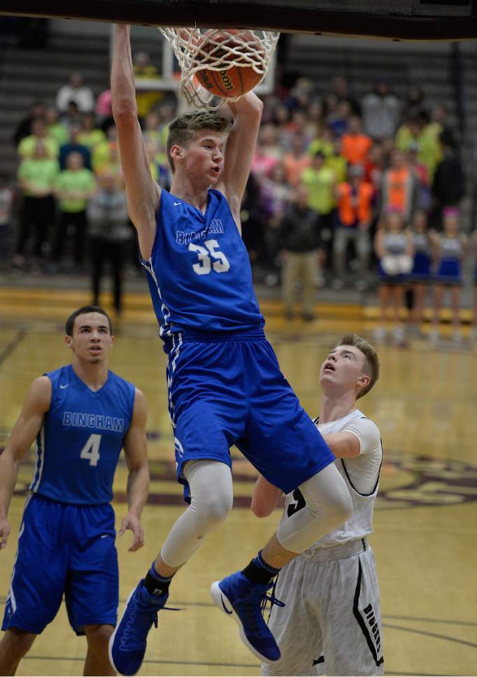 Boys' basketball: Bingham stands tall over Jordan, 69-47 - The Salt ...